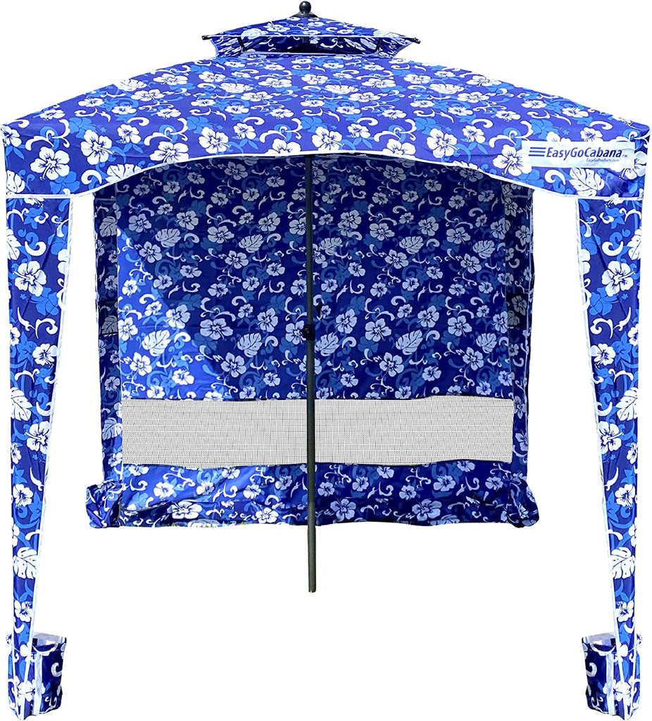 EasyGo Cabana 6' X 6' Beach & Sports Cabana Stays Cool & Comfortable ...